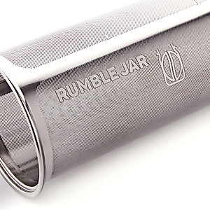 Rumble Jar - Next-Gen Cold Brew Coffee Maker for Mason Jars - 200 Micron Filter Is Ideal for Coarse Grounds & Stronger Coffee - Standalone Filter (Mason Jar not included)
