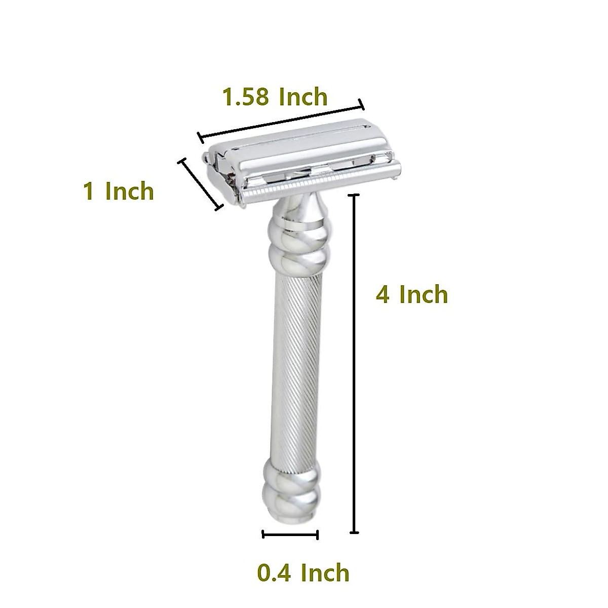 Pearl Shaving Double Edge Butterfly Safety Razor (SBF-12)