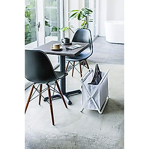 YAMAZAKI home Tower Storage Hamper White