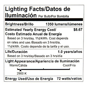 PHILIPS 428805 Halogen PAR38 90 Watt Equivalent Dimmable Flood Standard Base Light Bulb, 4-Pack