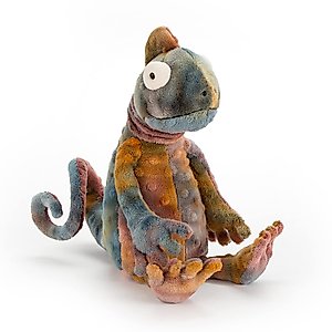 Jellycat Colin Chameleon Stuffed Animal, 11.5 inches | Reptile Plush Toy | Classic Children's Gift