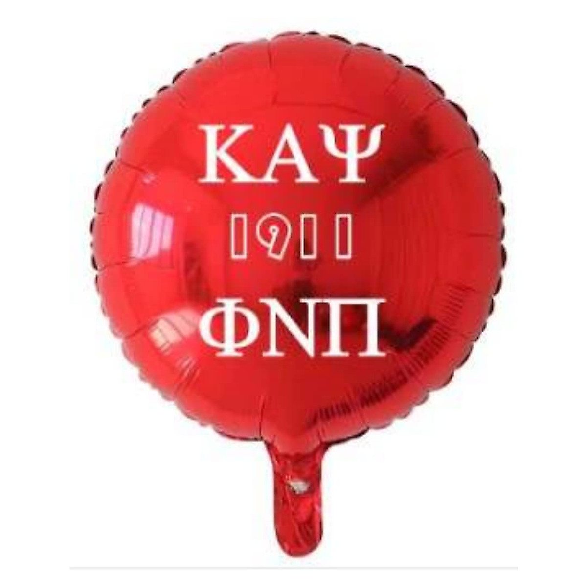 Kappa Alpha Psi, Nupe Mylar/Foil Balloons (10/pack), White