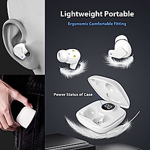 TITACUTE Wireless Earbuds Bluetooth Headphone for iPhone 13 Pro Max 14 12 11 XR Samsung S22 Ultra S21 S20 Galaxy Z Flip 4 A53 A13 Google Pixel 6 7 Android in-Ear Headset Noise Canceling USB C Earphone
