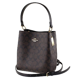 COACH Small Town Bucket (IM/Brown Black)