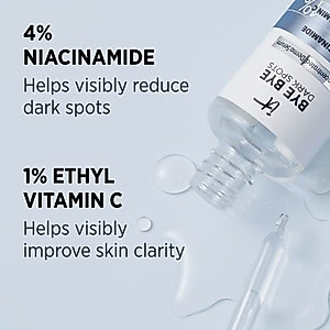 IT Cosmetics Bye Bye Dark Spots 4% Niacinamide Serum - Visibly Reduces Dark Spots & Improves Skin Clarity In 8 Weeks - With 1% Ethyl Vitamin C - For All Skin Types - 1 fl oz