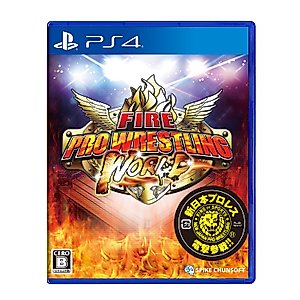 Spike Chunsoft Fire Pro Wrestling World SONY PS4 PLAYSTATION 4 JAPANESE VERSION