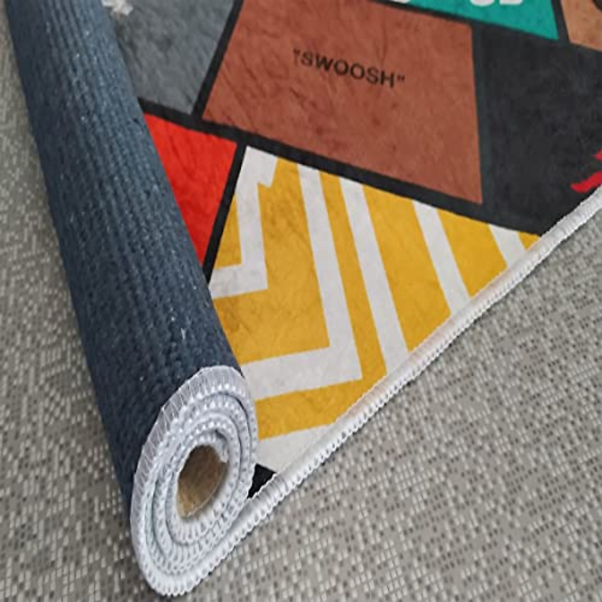 Sneakers, Sneakers Doormat, Sneakers Rug, Shoes Box Rug, Street Fashion, Flying Mat, Sneaker Room Decor, Living Room Rug, Popular Rug pe343 (2.6x3.9 feet - 80x120 cm)