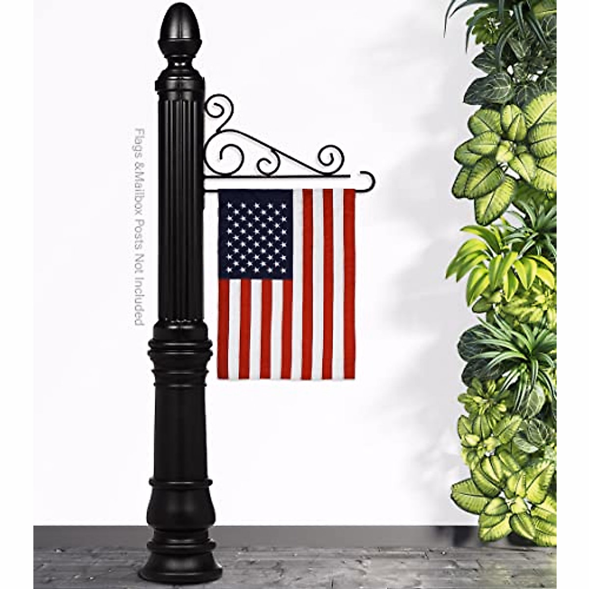 Wall Decor Flag Poles For Outside House Garden Banner Stand Home Decorations Room Tapestries HangingFancy Display Hanger Holder Power Coated Decorative Gifts Flag Accessories 11" x 15"