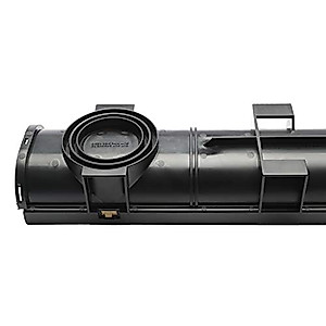 Compact Series 5.4 in. W x 3.15 in. D x 39.4 in. L Trench and Channel Drain with Black Grate 3Pack Kit including 2 End Caps