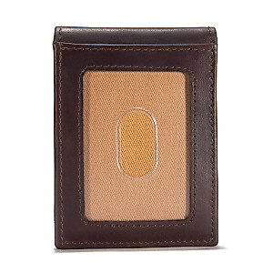 Carhartt Men's Leather Standard Simple,Retro, Dark Brown, One Size