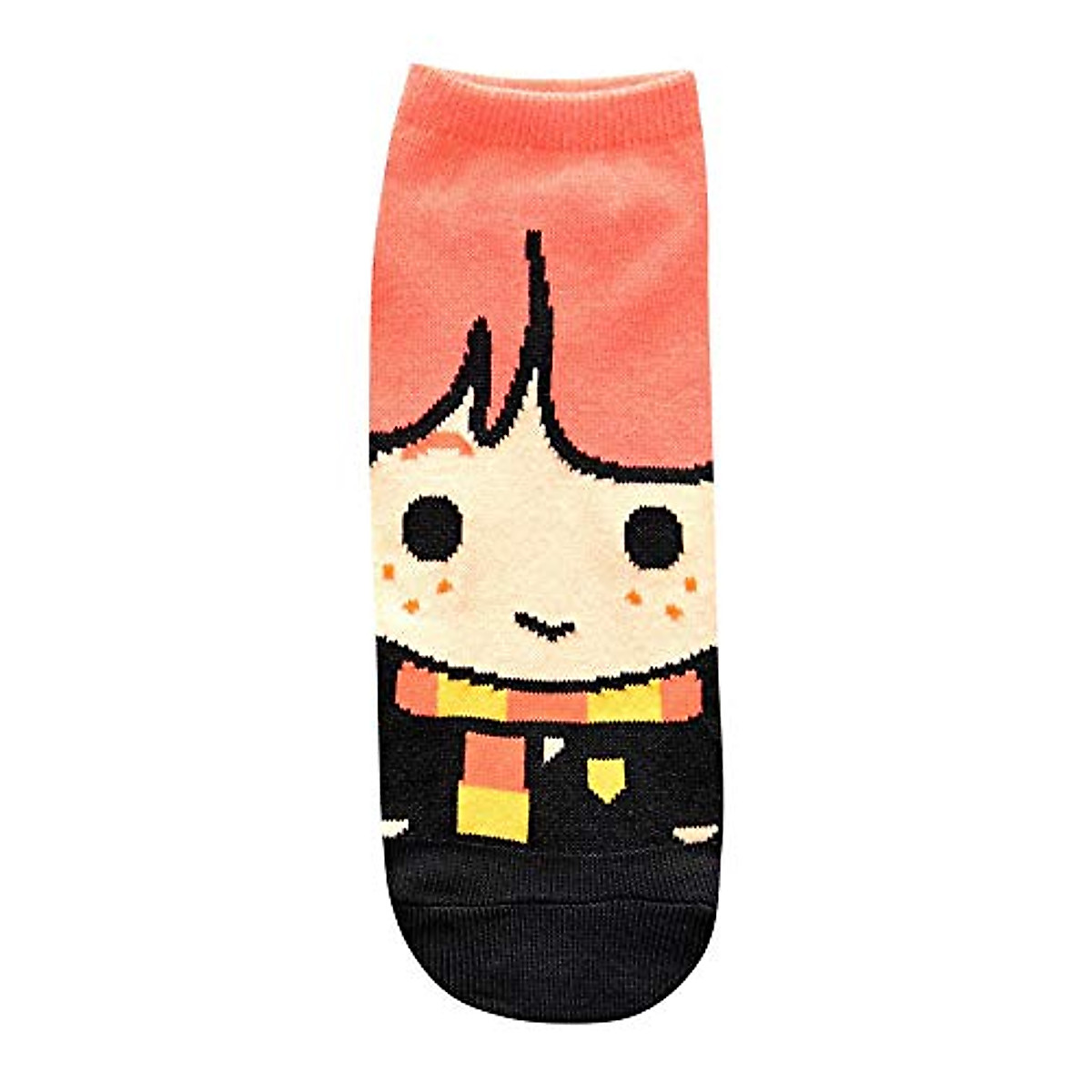 Harry Potter Cute Chibi Character Art Juniors/Womens 5 Pack Ankle Socks