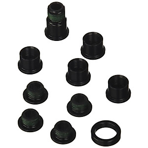 SRAM Red 22 Chainring Bolt Set, Fits Force 22 and Rival 22~ 5 bolts, 4 nuts, 1 spacer