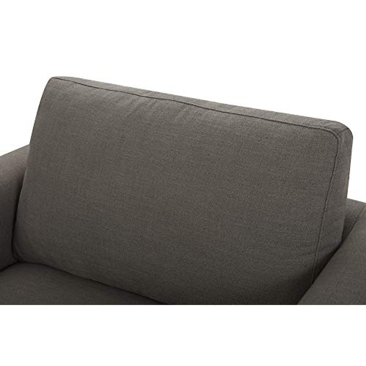 Amazon Brand - Stone & Beam Westview Extra Deep Down-Filled Accent Chair, 43.3"W, Smoke