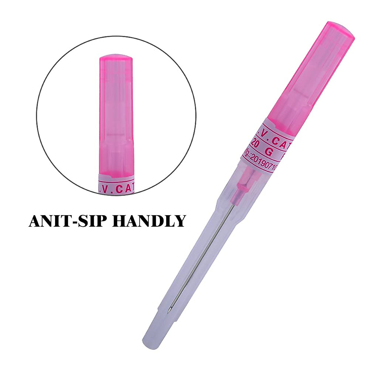 Catheter Piercing Needles - 8pcs Mixed Body Tattoo Piercings Needle 14G 16G 18G 20G, Disposable Piercing Needles Used for Ear Nose Piercings Tattoo Supply