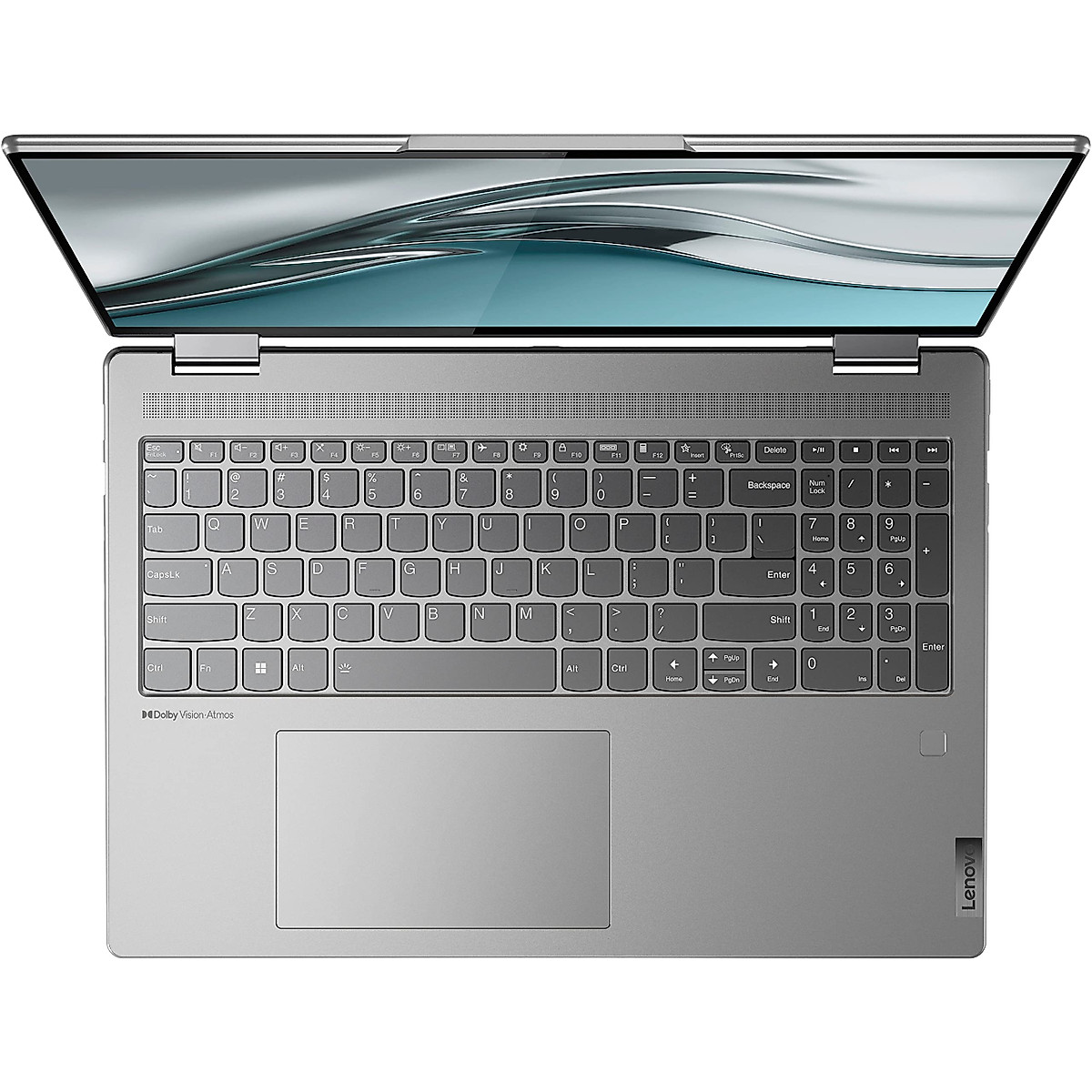 Lenovo Yoga 7 Laptop, 16" WQXGA IPS Touchscreen, Intel i7-1260P 12-Core, Iris Xe Graphics, 16GB LPDDR5, 512GB SSD, Backlit KB, Thunderbolt 4, Fingerprint Reader, Wi-Fi 6E, Win11 Pro, COU 32GB USB