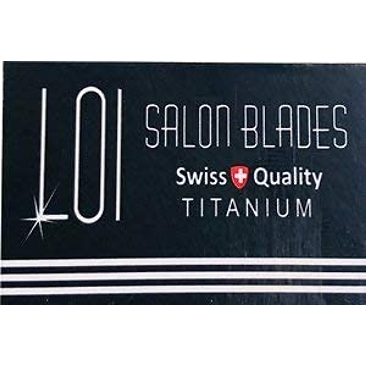 100 Loi Titanium Double Edge Razor Blades For Safety Razor - Men´s Safety Razor Blades For Shaving For Men For A Smooth And Clean Shave (1 Year Supply)