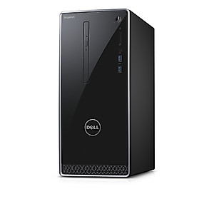 Dell Inspiron i3650-3756SLV Desktop (Intel Core i5, 12 GB RAM, 1 TB HDD, Silver) No Monitor Included