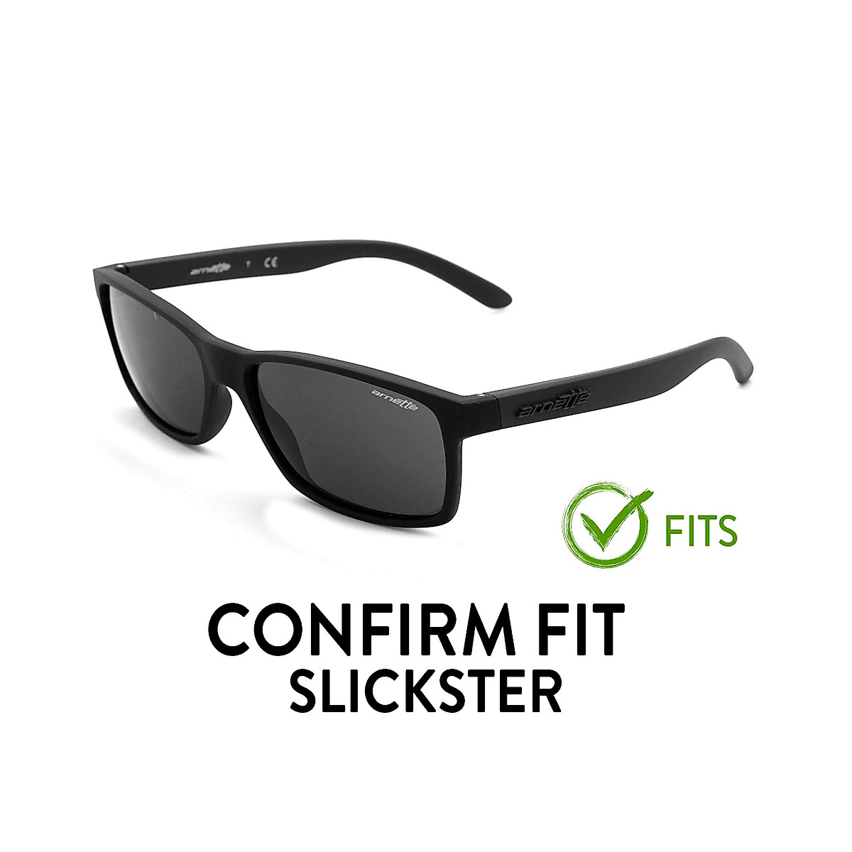 APEX Polarized PRO+ Replacement Lenses for Arnette Slickster AN4185 Sunglasses (Cleaner Included) - (Purple)