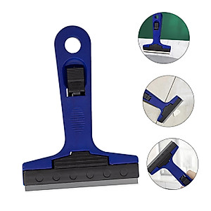 Amosfun 3pcs Cleaning Scraper Blade Floor Scrapers Glass Cleaning Tools Glass Cleaning Scrapers Glass Floor Cleaning Tools Portable Cleaning Spatulas Wall Spatulas Portable Wall Scrapers