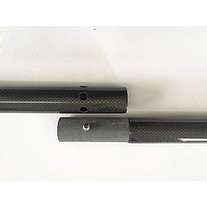 White Wolf Kayak Paddle Carbon Fiber Shaft Blue Blade