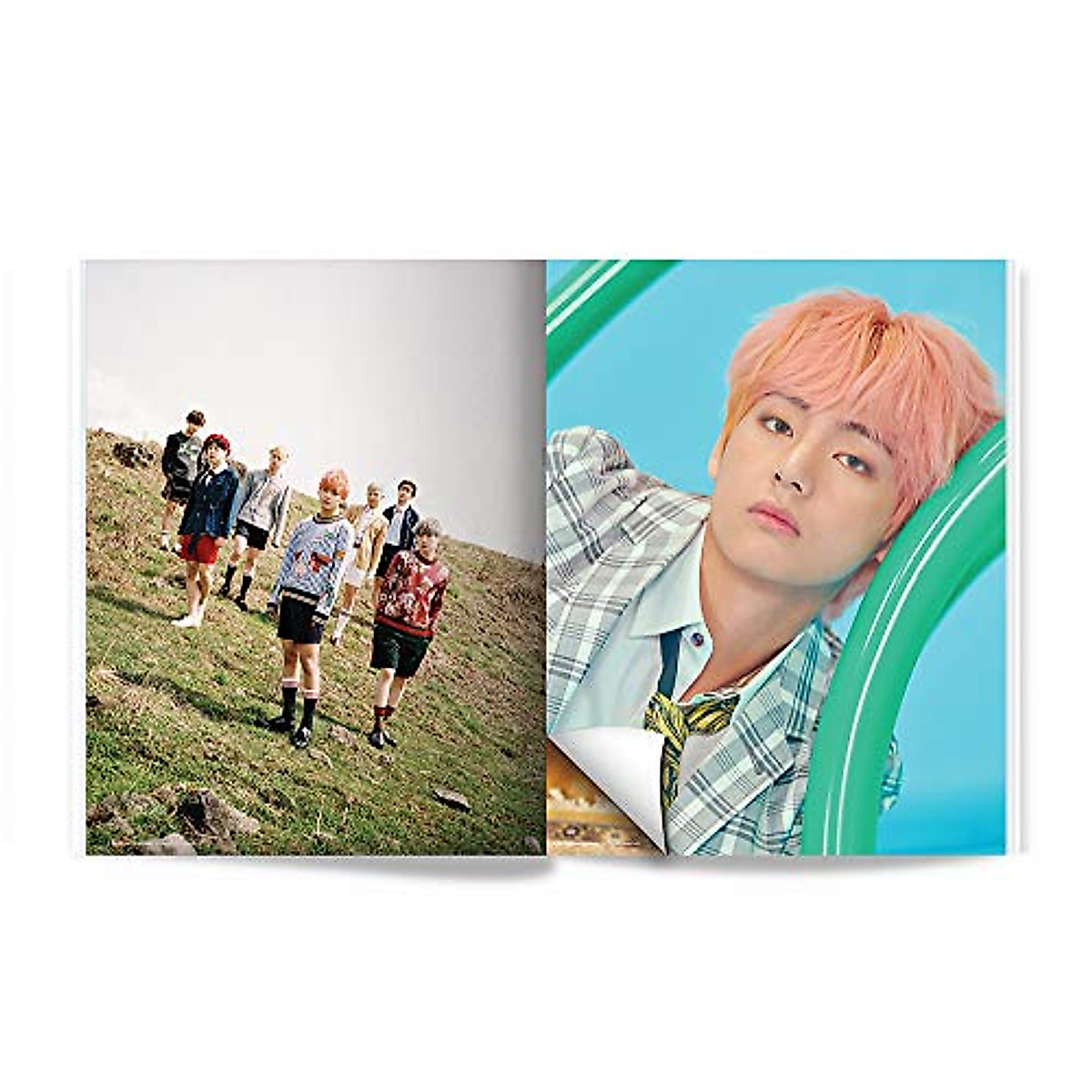 BTS OFFICIAL Photo Collection 8.5 x 11 Inch First Edition, K-Pop Bangtan Boys Music