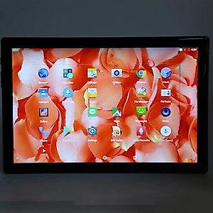 Honio 5G WiFi Tablet, 8GB 256GB 100-240V 4G Network Dual Speaker 8MP 16MP 10.1 Inch FHD (US Plug)