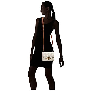 Michael Kors Ladies Hendrix Extra-small Logo Convertible Crossbody Bag - Cream