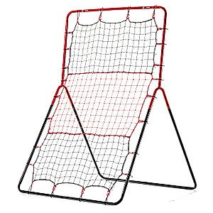 Franklin Sports Baseball Rebounder Net - 3-Way Baseball + Softball Pitchback Net + Fielding Trainer - Bounce Back Net for Fielding + Throwing Practice