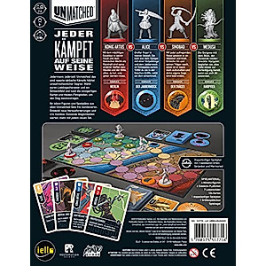 IELLO Unmatched - Battle of Legends, Tactics Game