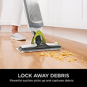 Shark VM200P12 VACMOP Vacuum Mop Bundle with 12 Disposable VACMOP Pads & 12 oz. Cleaning Solution, White