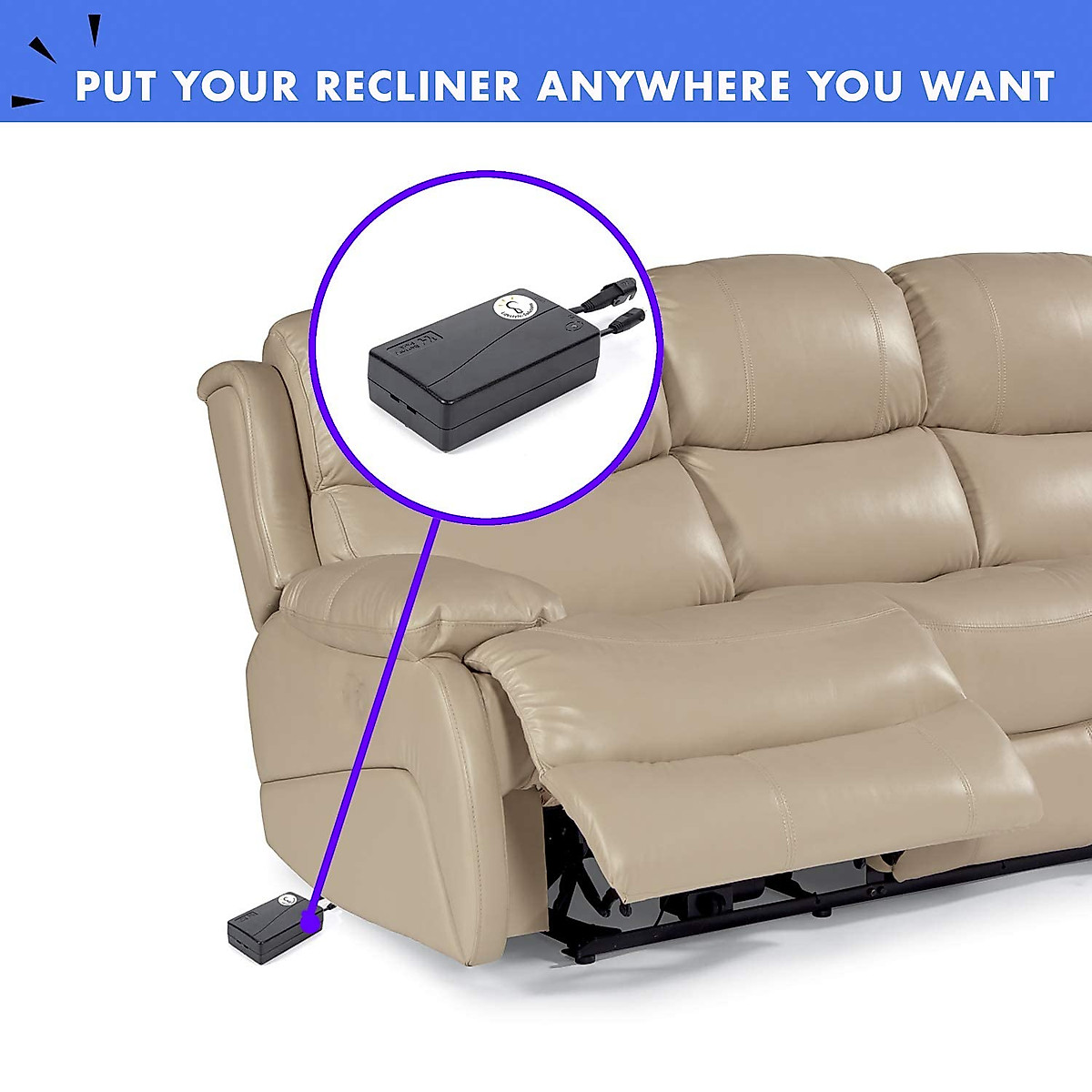 Lifestyle Battery Pack for Electric Motion Furniture - Wireless Battery for Power Recliners - Reclining Sofas - Lift Chair - Lazy Boy Recliners -Okin-Limoss-Berkline