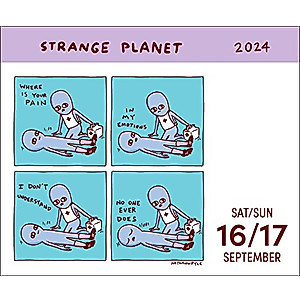 Strange Planet 2024 Day-to-Day Calendar: Wildly Unprepared for the Day