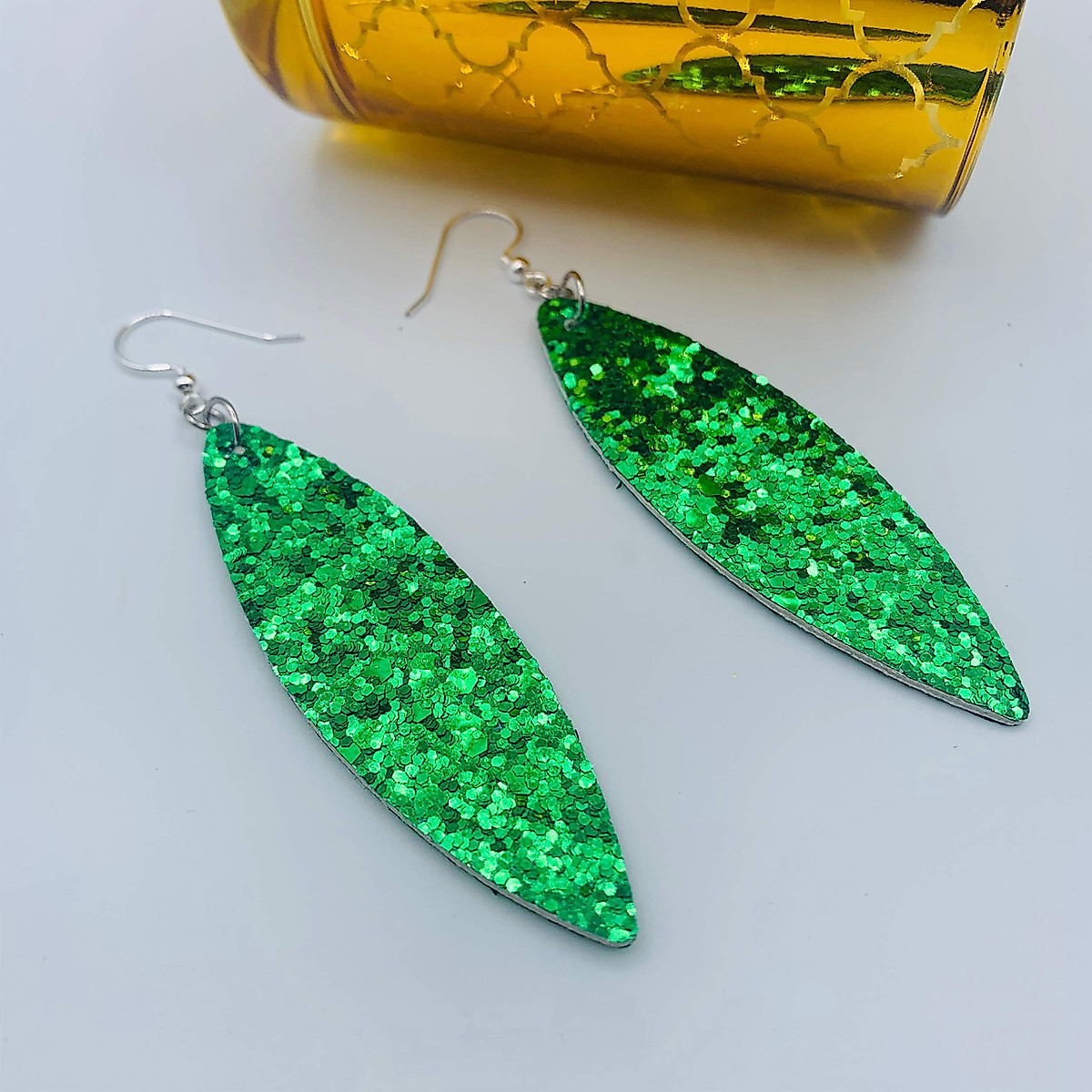 Mardi Gras Earrings for Women - New Orleans Earrings - Mardi Gras Jewelry Accessories (Faith)