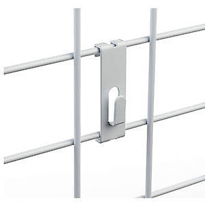 Only Hangers Gridwall Picture Hooks White Case of 100 New!