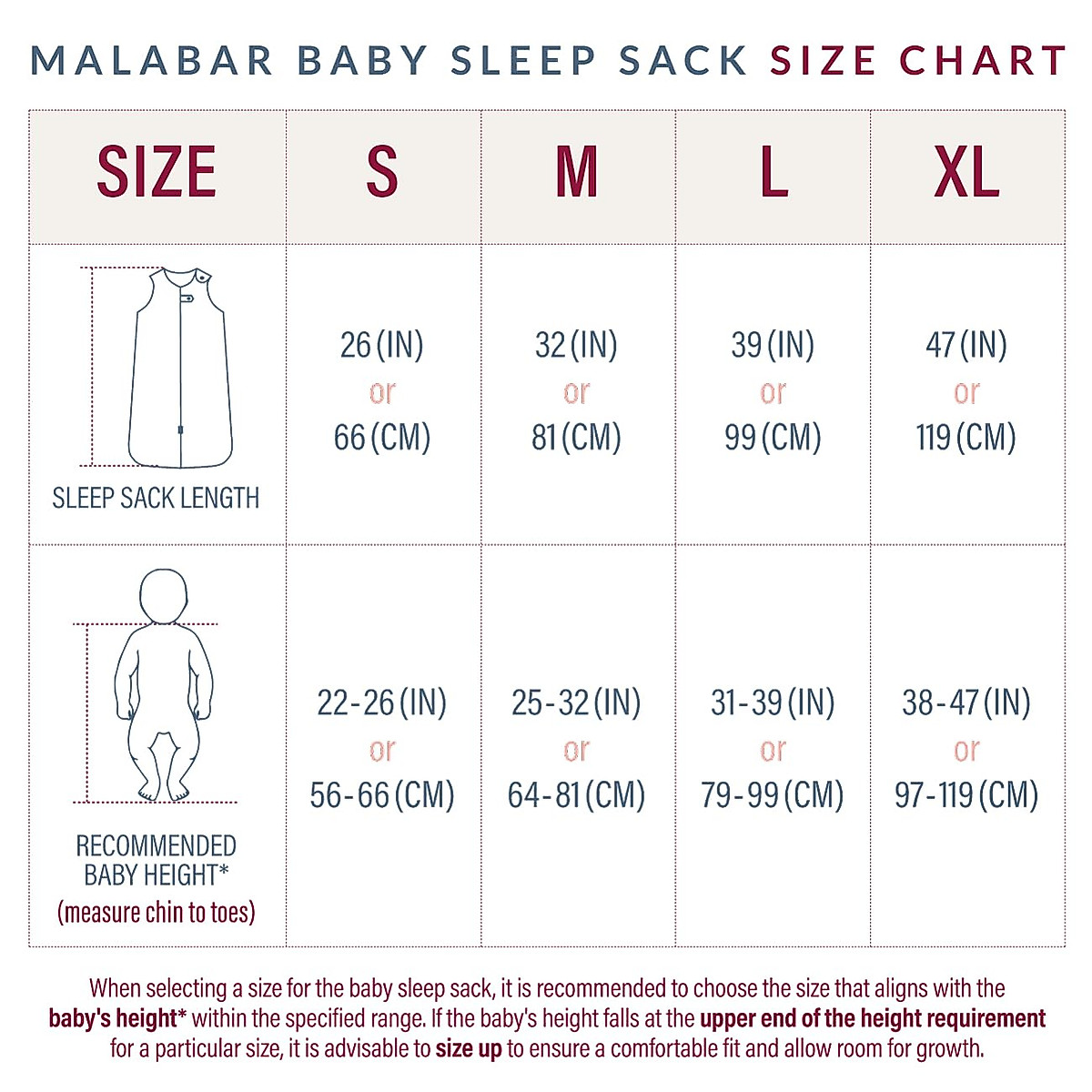 Malabar Baby Organic Cotton Lightweight Wearable Blanket, TOG 0.6 Baby Sleeping Sack for Newborns, Unisex, Erawan, Extra Large (36-48M)