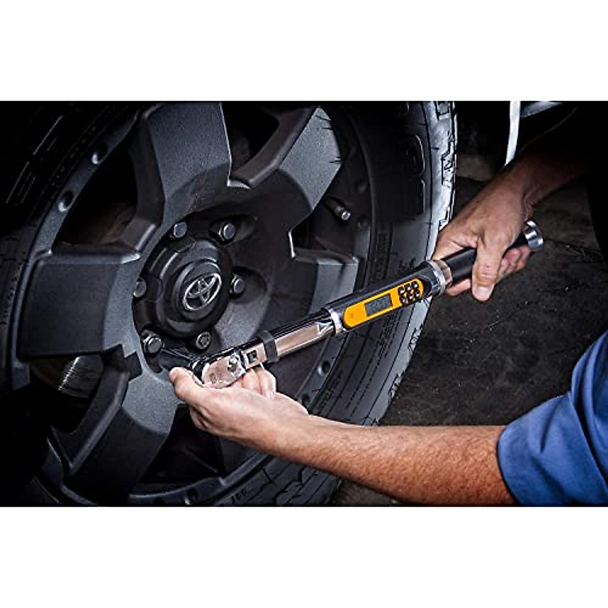 GEARWRENCH 3/8" 120XP Flex Head Electronic Torque Wrench with Angle, 10-100 Ft/Lbs - 85195