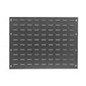 Global Industrial Steel Louvered Wall Panel Without Bins, 27x21 - Lot of 2