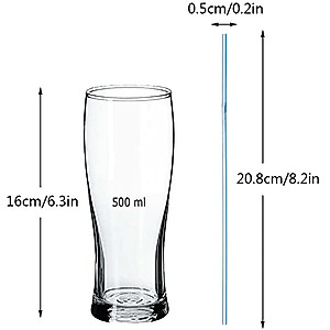 600pcs Plastic Drinking straws, Flexible straws, 8" Long, Stripes Multiple Colors Straws,suitable for various drinks, juice, milk, tea, cocktails, parties, daily use (600pcs)