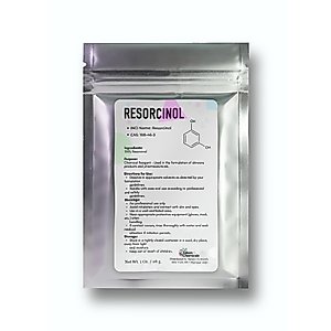 Talsen Chemicals Pure Resorcinol Cosmetic Grade - 1 Oz / 28 g - Organic Resorcinol Powder - Chemical Ingredients In DIY Cosmetics, Personal Care and Beauty Formulations for Skin Care