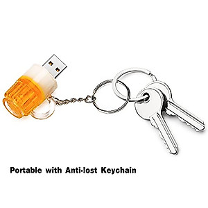 USB Flash Drive 64GB Cute Beer Mug Shaped USB Drive Thumb Drives USB 2.0 Memory Stick for External Data Storage