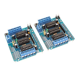 L293D Drive Module Motor Drive Shield Expansion Board Motor Control Board Compatible with Arduino UNO Arduino Mega 2560 Duemilanove Diecimila 2PCS