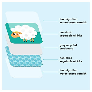 Banana Panda Suuuper Size Memory Matching Kids Game - includes 24 Extra-Large 6” x 6” Cards - Match The Animals or Use as Flashcards - for Toddlers, Boys & Girls, ages 2-4 years