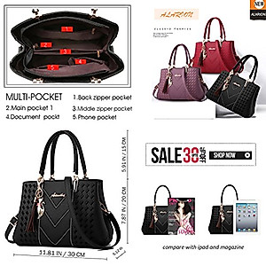ALARION Womens Purses and Handbags Shoulder Bag Ladies Designer Satchel Messenger Tote Bag