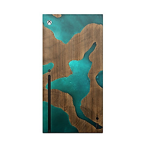 Head Case Designs Officially Licensed Alyn Spiller Aqua Art Mix Vinyl Sticker Gaming Skin Decal Cover Compatible With Xbox Series X Console and Controller Bundle