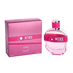 Sapil Intense Perfume for Women – Long Lasting Dubai Perfume for Women – Fruity Floral EDP 3.4 Oz (100 ml) – Ideal Everyday Scent – Arabic Cologne for Women