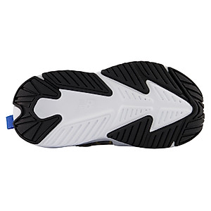 New Balance Kid's Rave Run V2 Hook and Loop Running Shoe, Rain Cloud/Vibrant Apricot/Marblehead, 7 W US Toddler (1-4 Years)