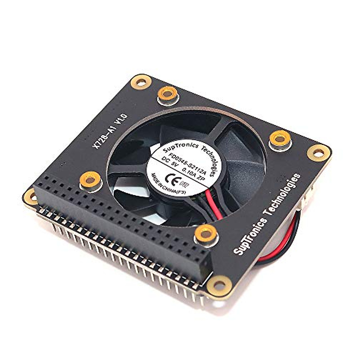 DollaTek X728-A1 Raspberry Pi Cooling Fan for Raspberry Pi 1 Model B+/ 2 Model B / 3 Model B / 3 Model B+ / 3 Model A+ / 4 Model B