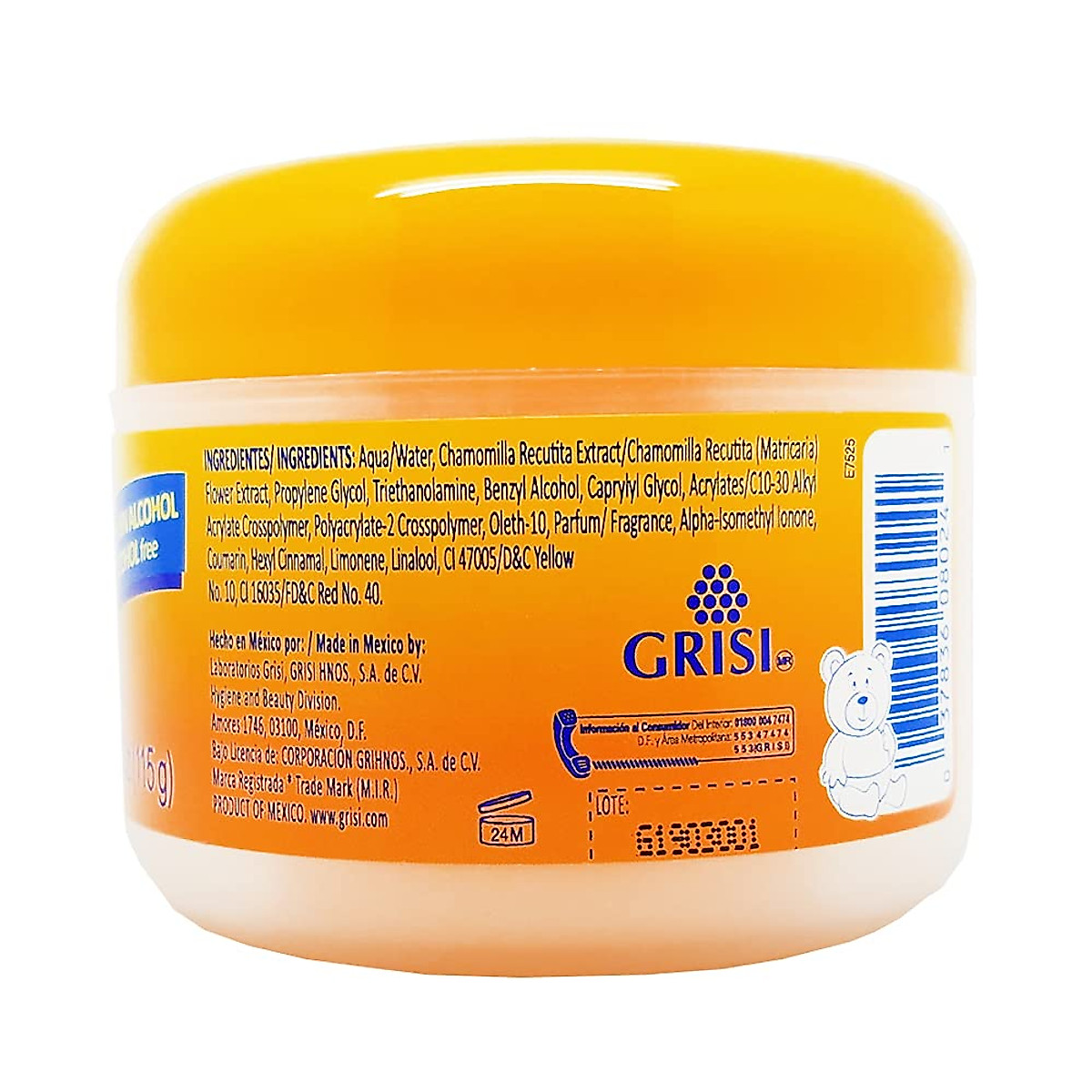 Ricitos De Oro Styling Gel Chamomile Manzanilla 4.0 Oz (115g) - Pack of 6