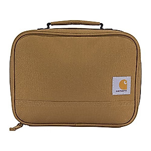 Carhartt Insulated 4 Can Lunch Cooler, Brown, One Size