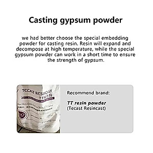 IFUN Jewelry Casting Resin for LCD 3D Printer Lost Wax Dental Casting UV-Curing Resin 405nm-Easy to Print- High Resolution Photosensitive Castable Resin Liquid- Bright Green 500ml